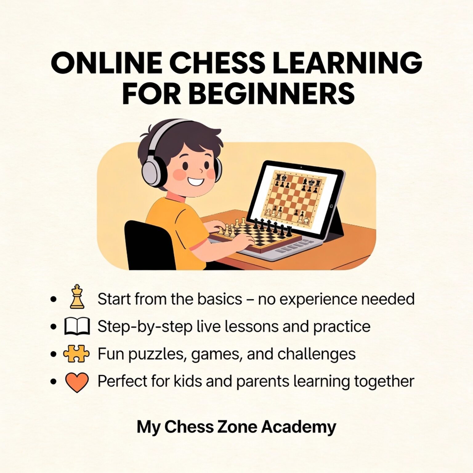 Online Chess Learning for Beginners - My Chess Zone Online Chess ...